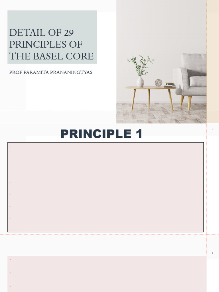 25 Basel Core Principles | PDF | Risk | Capital Requirement