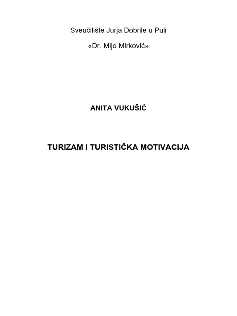 Diplomski Rad - Anita Vukusic | PDF