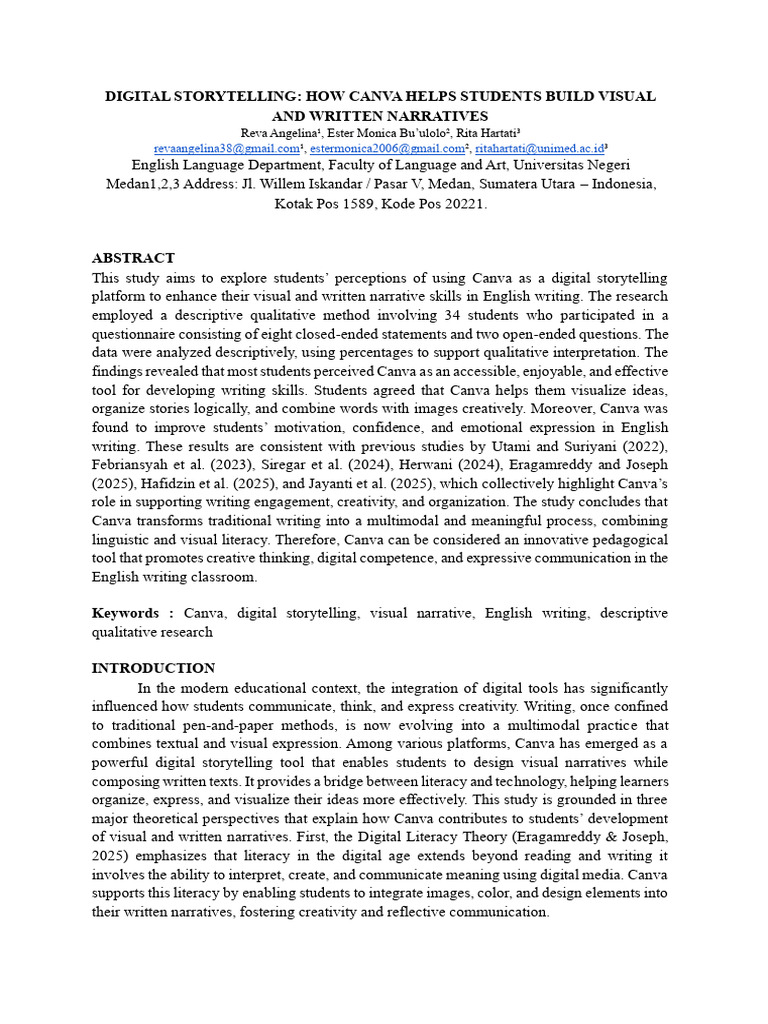 Writing Article Final Draft | PDF | Narrative | Creativity