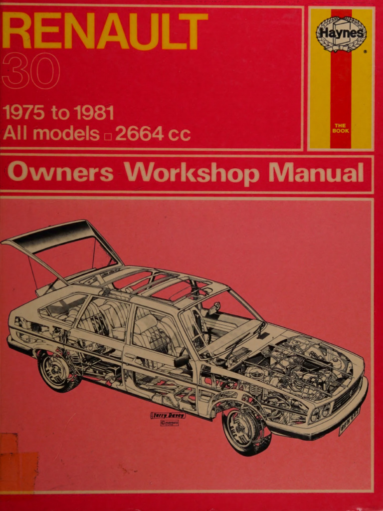 Renault 30 Workshop Manual Guide | PDF | Renault | Car