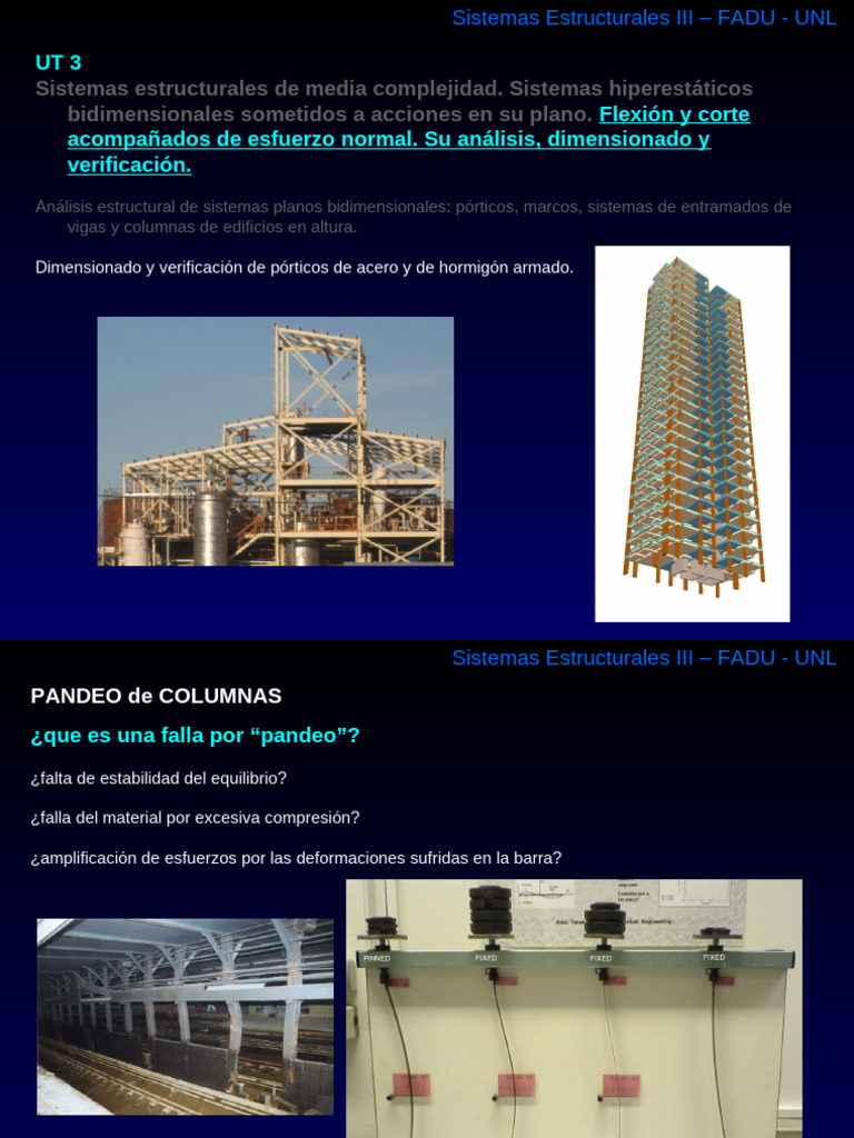 Análisis de Pandeo en Columnas Estructurales | PDF | Columna | Pandeo