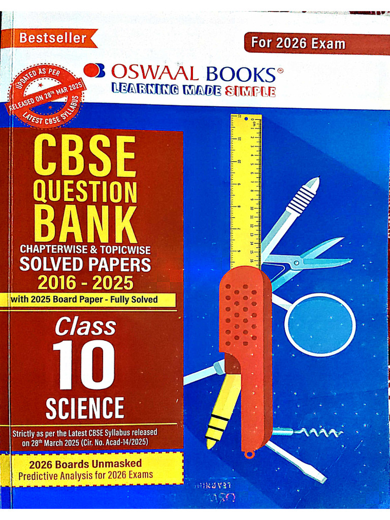 Science Oswal 2026 | PDF