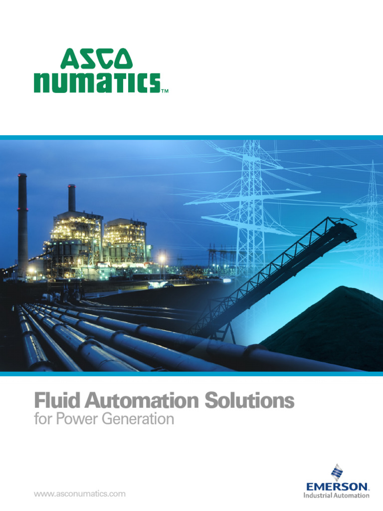 Fluid Automation for Power Generation | PDF | Valve | Coal