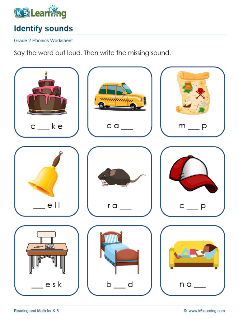Grade 2 Identify Sounds 9ih | PDF