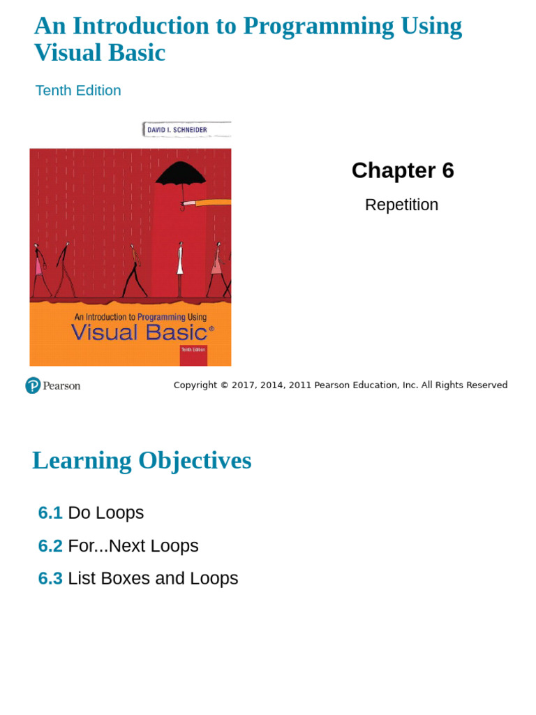 Ch06 accessiblePPT | PDF | Control Flow | Computer Programming