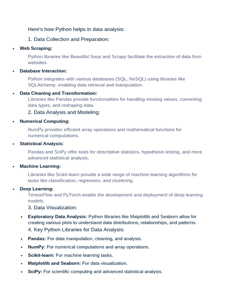Data Analysis Using Python | PDF | Python (Programming Language) | Machine Learning