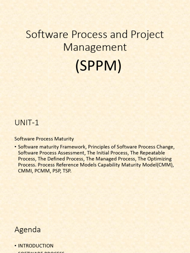 Software Process and Project Management 25-26 | PDF | Software ...