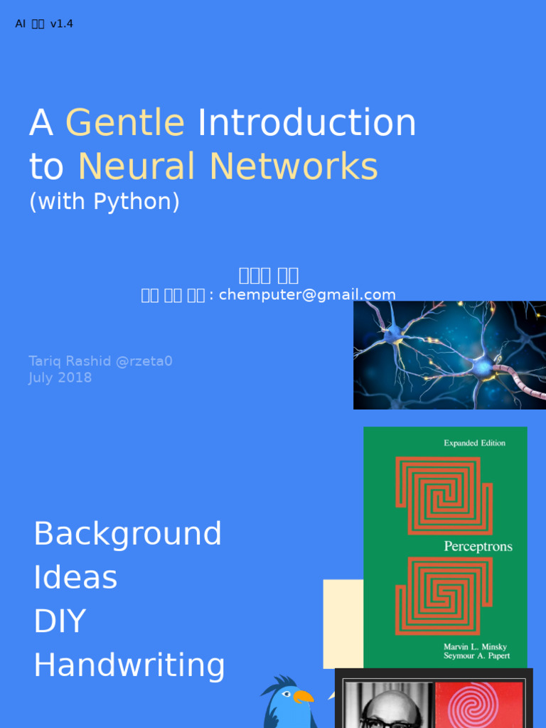 A Gentle Introduction to Neural Networks (With Python) v1.4c 251106 ...