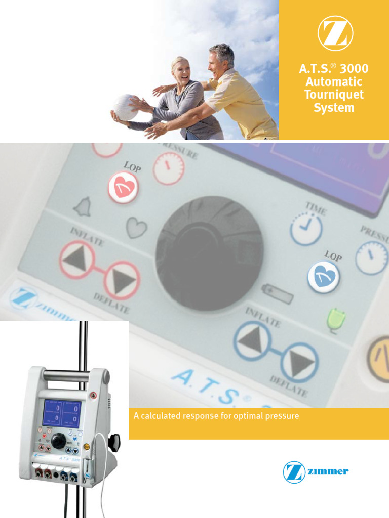 A.T.S. 3000 Automatic Tourniquet System | PDF | Equipment