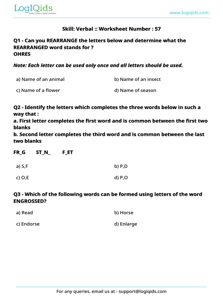 Worksheet (64) | PDF | Linguistics | Grammar