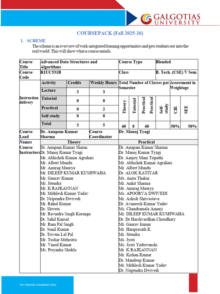 Advanced Data Structures Coursepack | PDF | Queue (Abstract Data Type ...