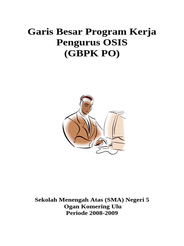 Garis Besar Program Kerja(OSIS) | PDF