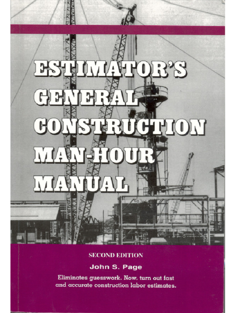 Estimators General Construction Man-Hour | PDF