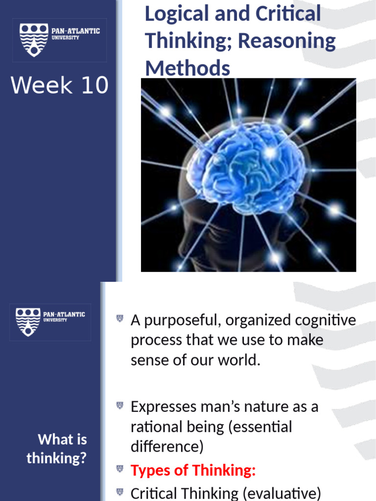 Logical and Critical Thinking Reasoning Methods | PDF | Deductive Reasoning | Logic