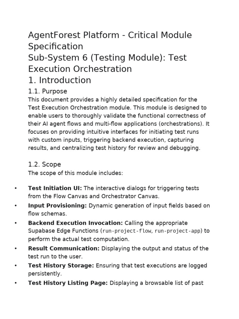 Test Execution Orchestration Module | PDF | User Interface | Debugging