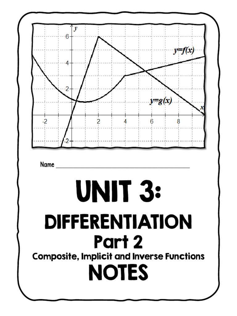 Unit 3 Guided Notes - BLANK | PDF | Trigonometric Functions | Function ...