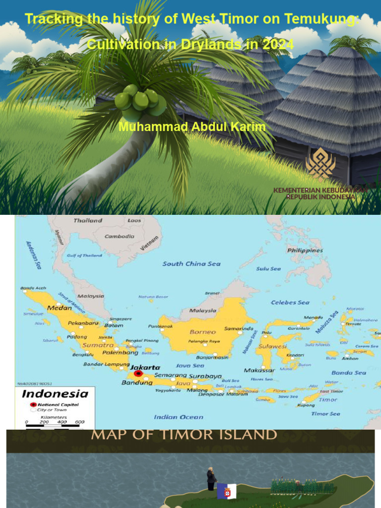 Tracking The History of West Timor On Temukung: Cultivation in Drylands ...