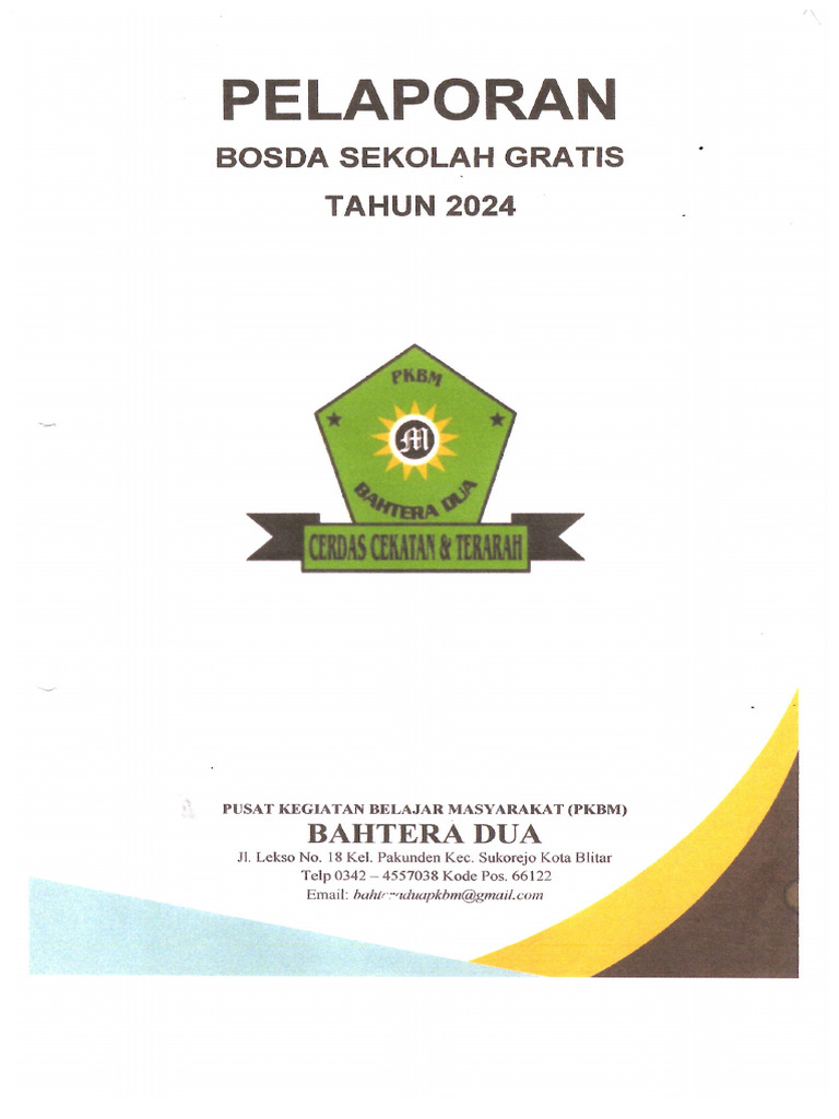 Contoh Proposal Pelaporan | PDF