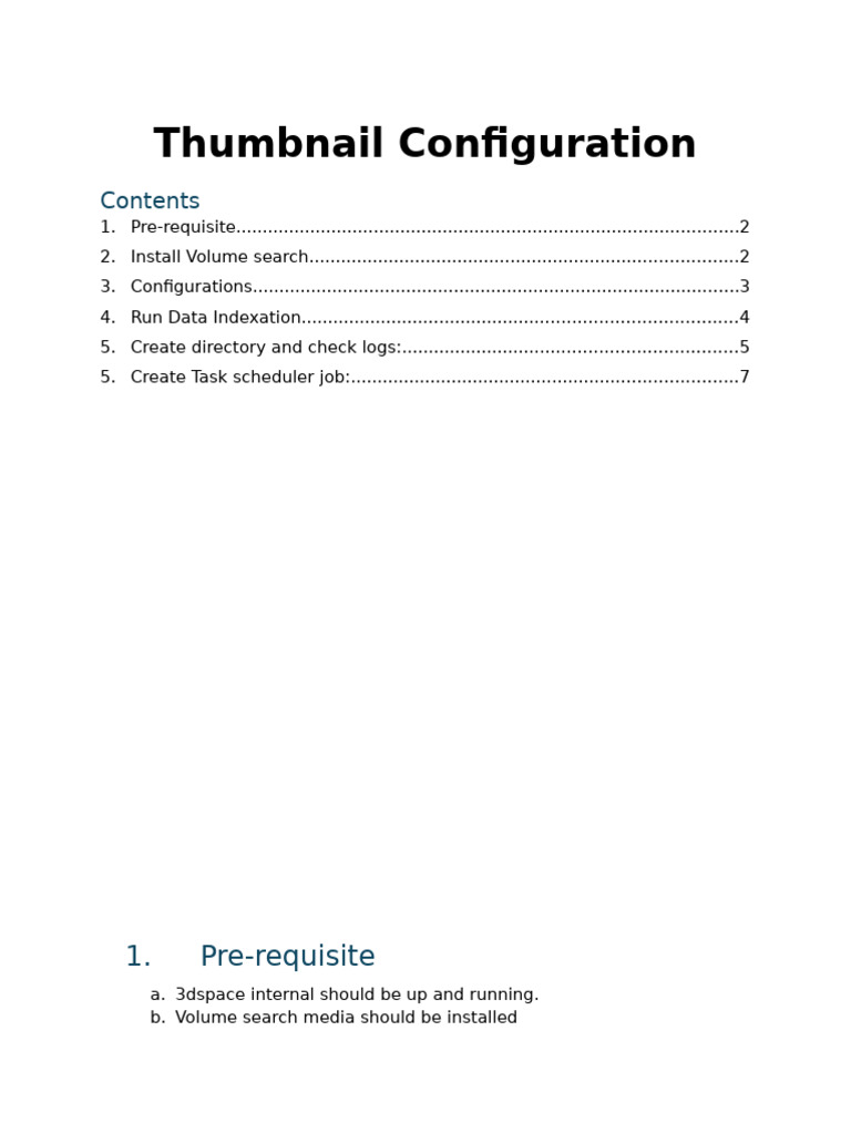 Thumbnail Indexing | PDF
