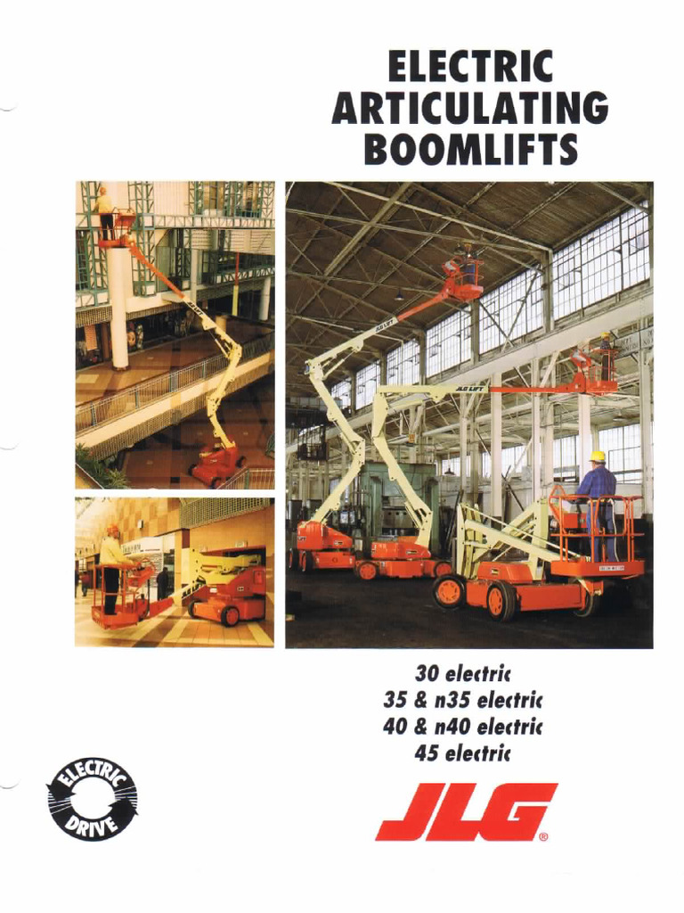 Ficha Tecnica Manlift JLG N35e | PDF