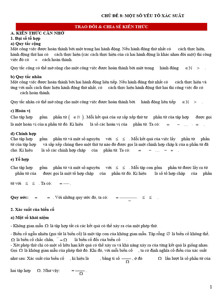 XAC SUAT CO DK | PDF