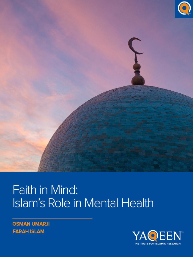 Faith in Mind - Islam's Role in Mental Health | PDF | Mental Health ...