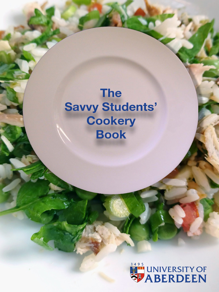 The Savvy Students Cookery Book | PDF | Pasta | Zucchini