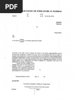 Vakalat Form for Court Proceedings | PDF