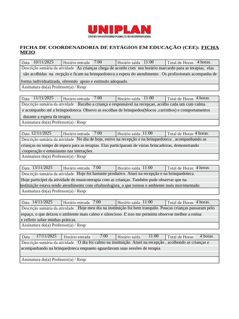 6 -Ficha Meio-Ficha de Frequência (1) | PDF