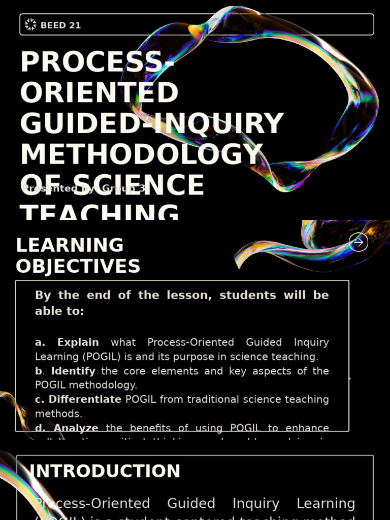 POGIL Methodology in Science Teaching | PDF | Inquiry Based Learning ...
