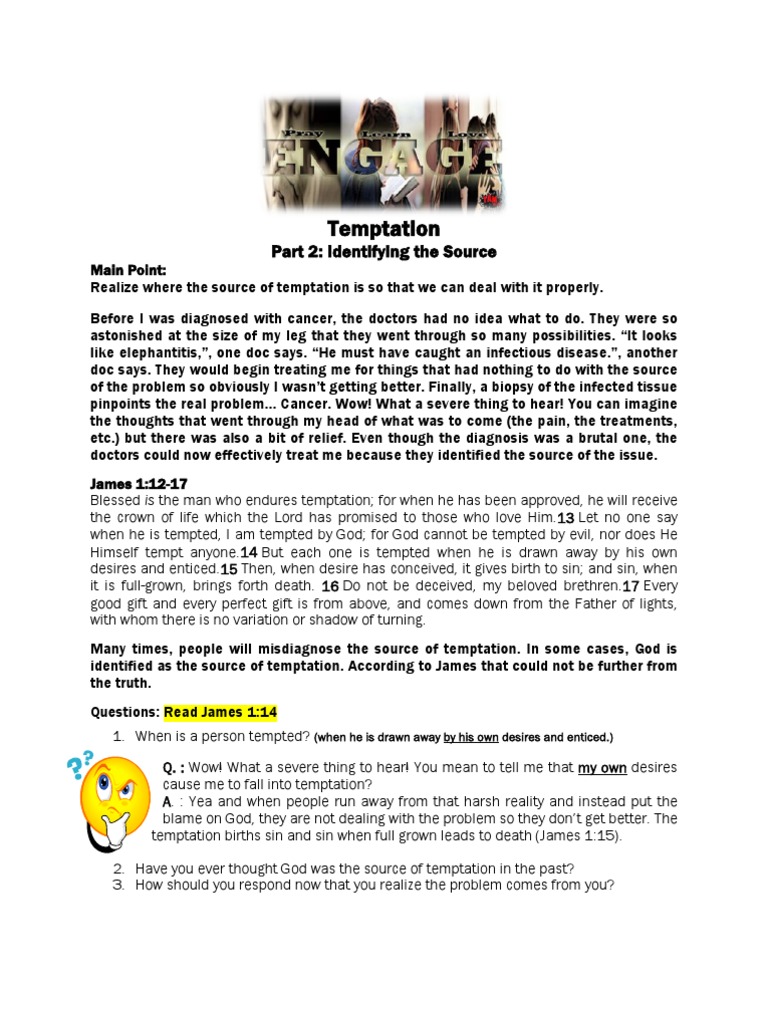 07engage - Temptation - Identifying The Source | PDF | Temptation ...