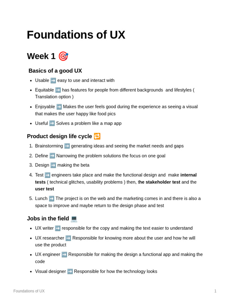Foundations of UX | PDF | Usability | Bias