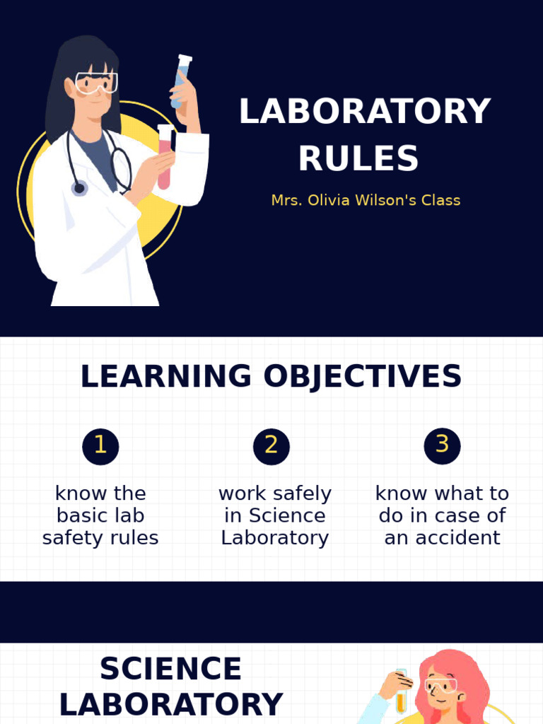 Essential Science Laboratory Safety Rules | PDF