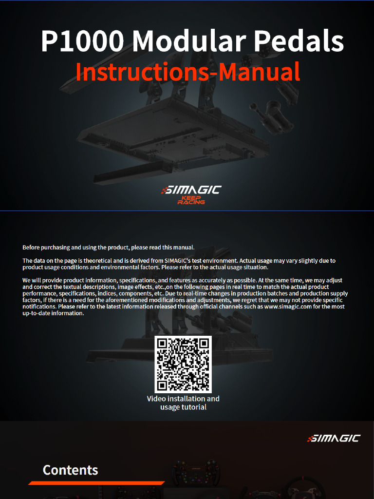 P1000 User Manual | PDF