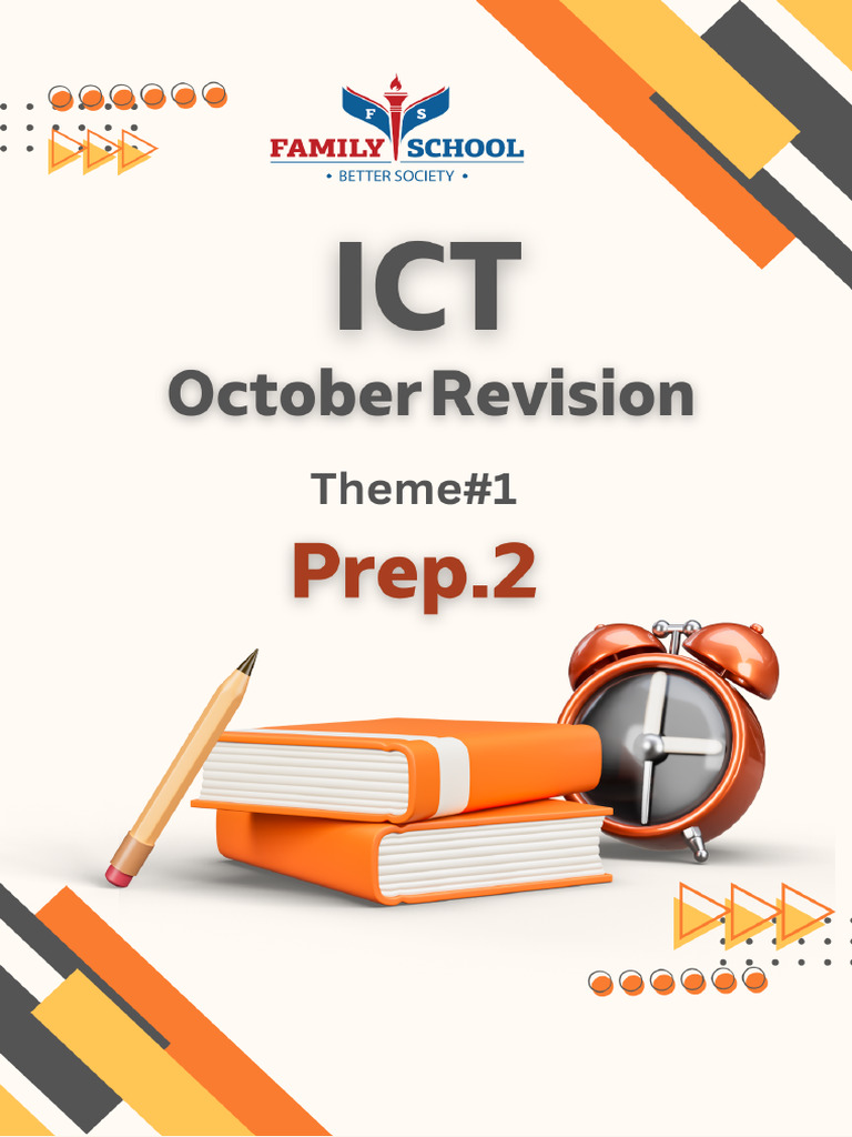PREP2 ICT October Revision | PDF | Internet Of Things | Ransomware