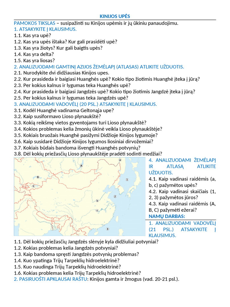 07 Kinijos Upes | PDF
