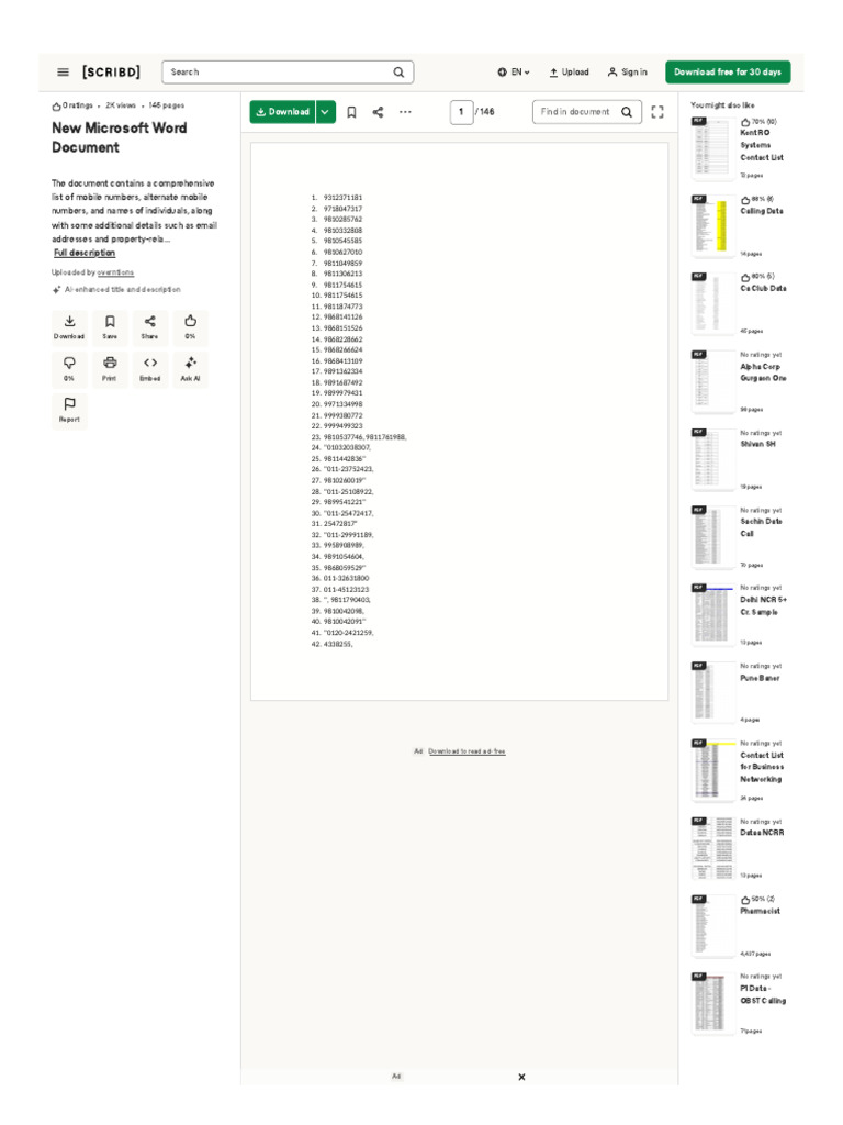 WWW Scribd Com Document 884311132 New Microsoft Word Document 2 | PDF | Computer File | Computer ...