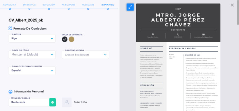 Crea Un Currículum Asombroso Con Ejemplos-Curriculum | PDF ...