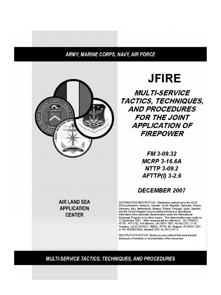 MTTP Jfire | PDF | Close Air Support | Unmanned Aerial Vehicle
