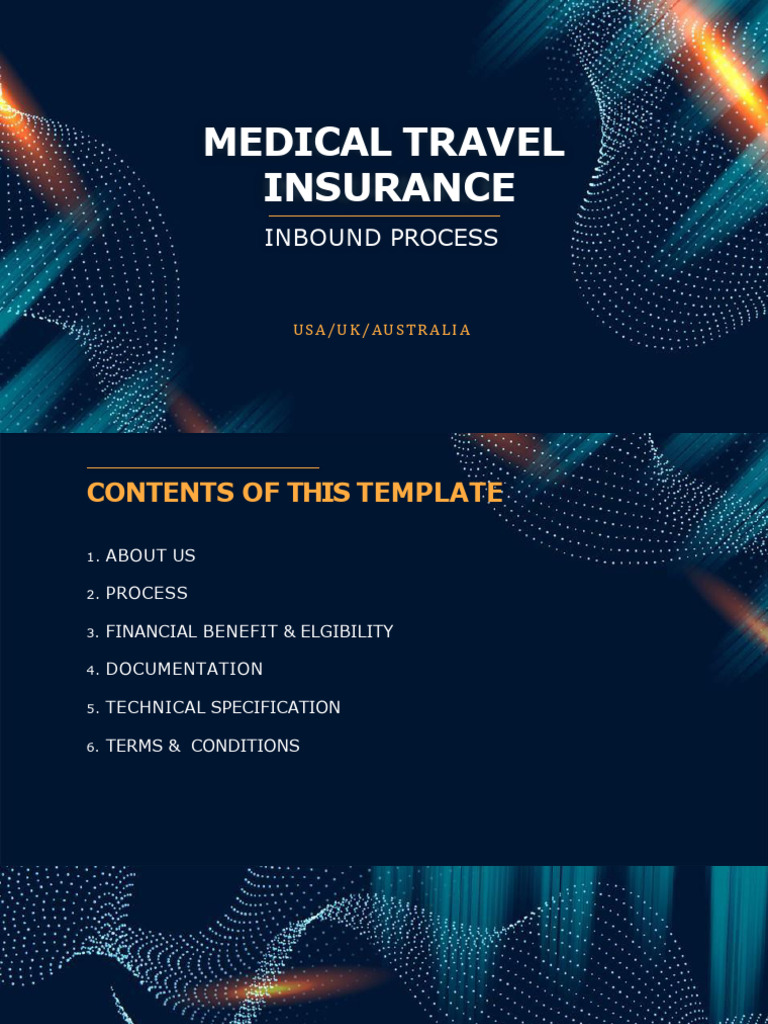 Medical Travel Insurance PROCESS | PDF | Insurance | Business