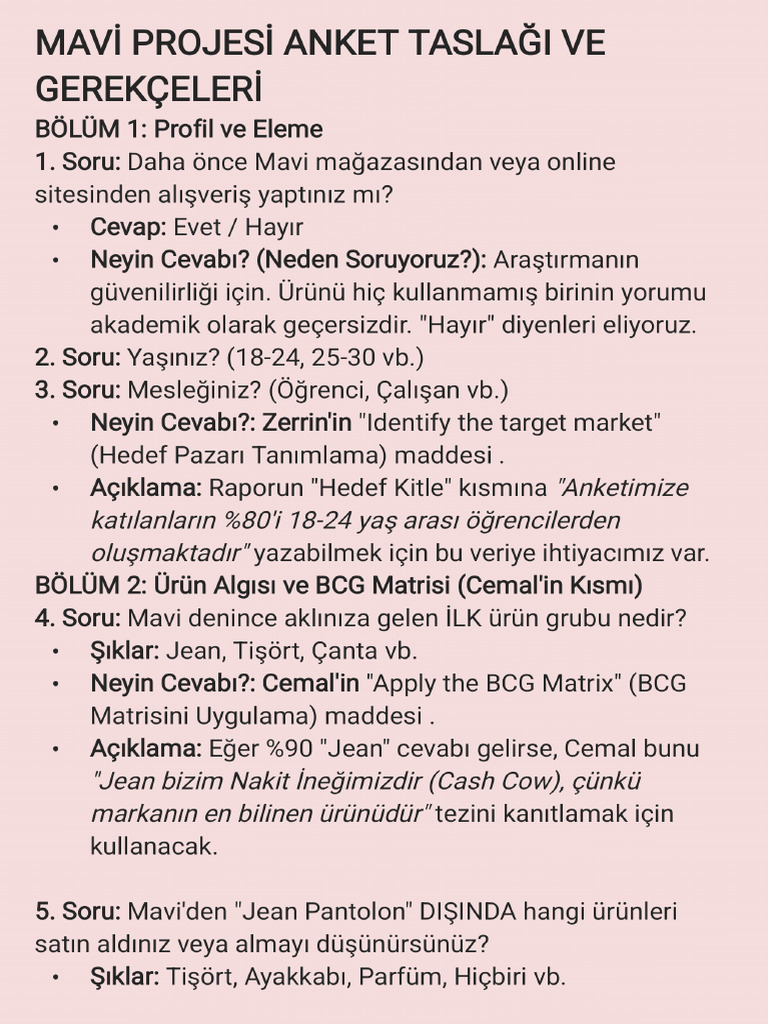 Anket Soruları Örnekleri 251129 183927 | PDF