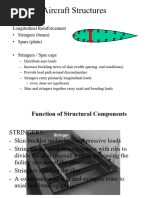 Spars and Stringers in Aircraft Wings | PDF | Spar (Aeronautics) | Fuselage