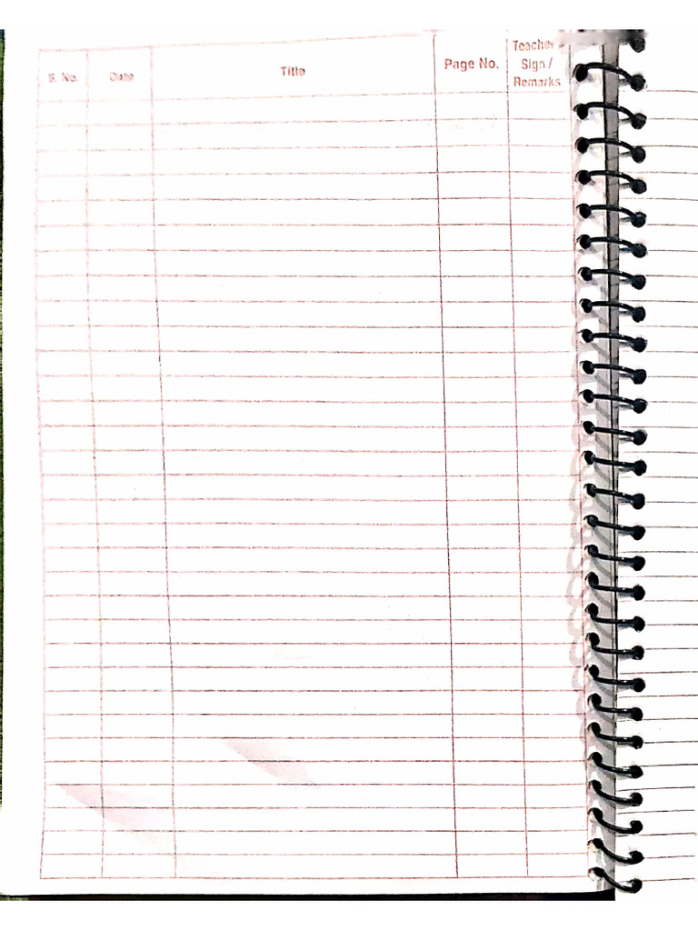 Writing Notebook | PDF