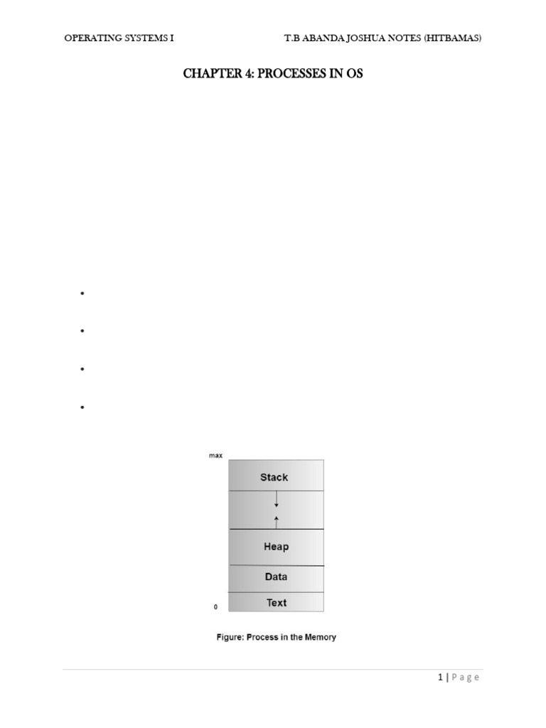 Understanding Processes in Operating Systems | PDF | Process (Computing ...