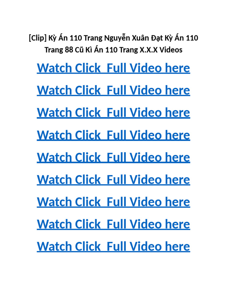 (Clip) Kỳ Án 110 Trang Nguyễn Xuân Đạt Kỳ Án 110 Trang 88 Cũ Kì Án 110 ...