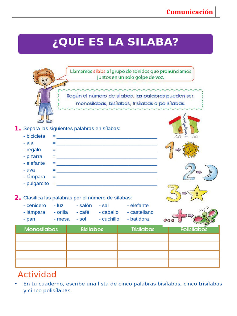 Comunicacion Tercero de Primaria | PDF