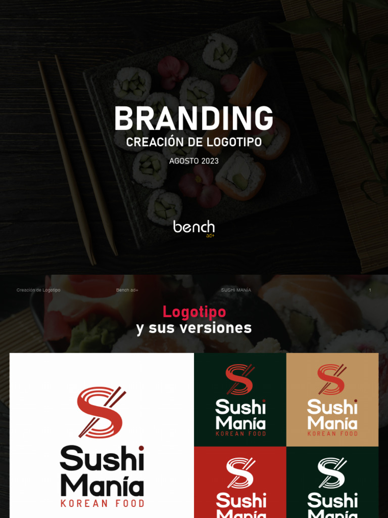 Presentacion de Logo - Sushi Mania v3 2 | PDF