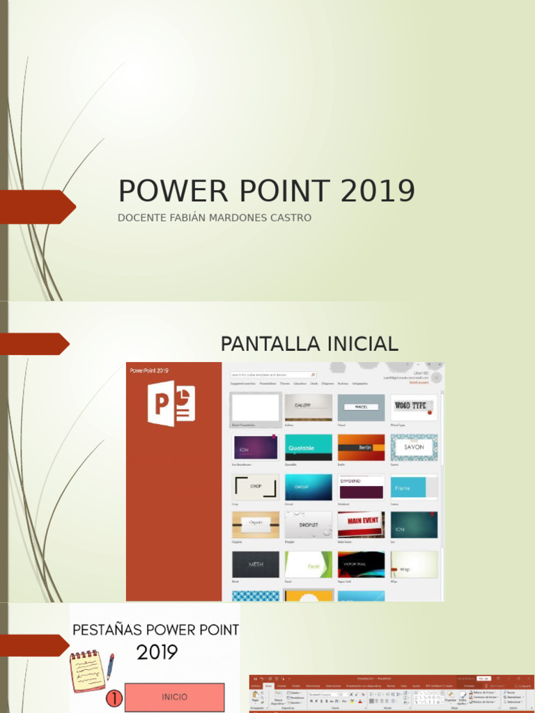 Power Point 2019 | PDF