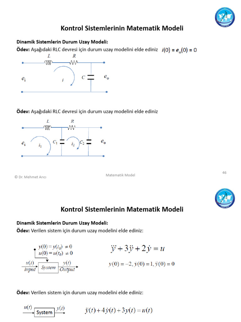 Otomatik Kontrol - Kopya - Kopya | PDF