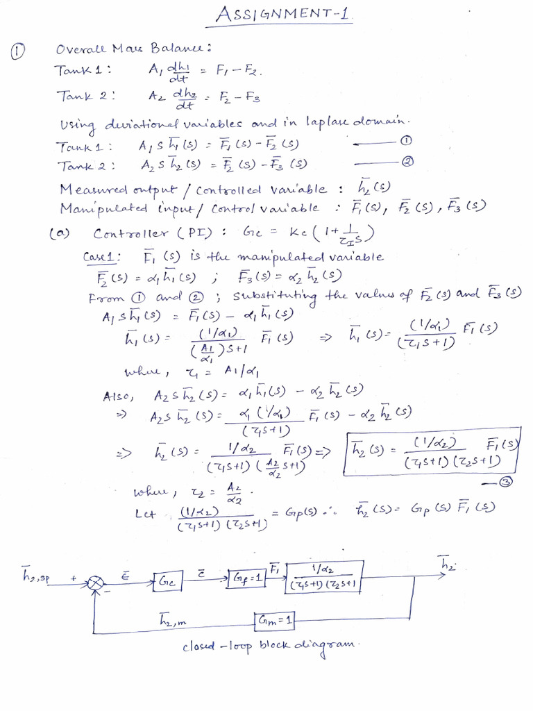 Control System Analysis and Design | PDF